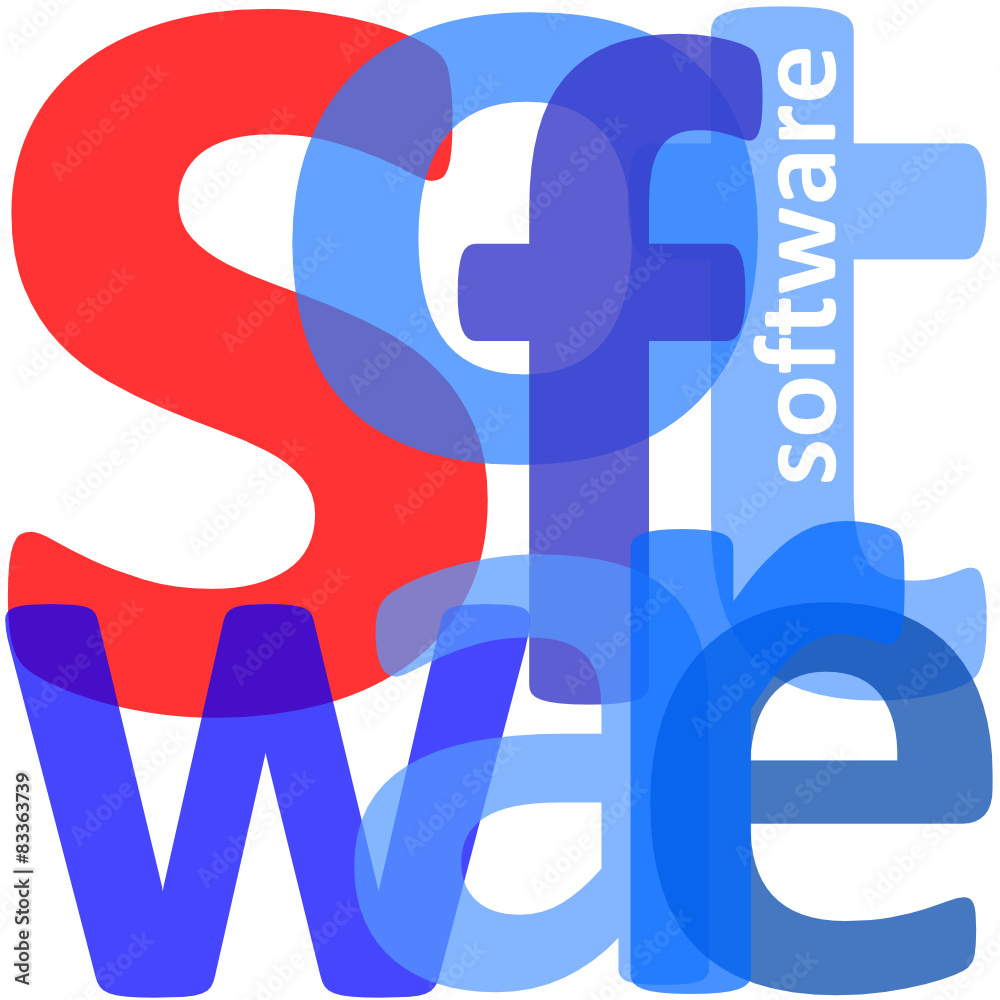 Software collage #150515-04 Stock-Vektorgrafik | Adobe Stock