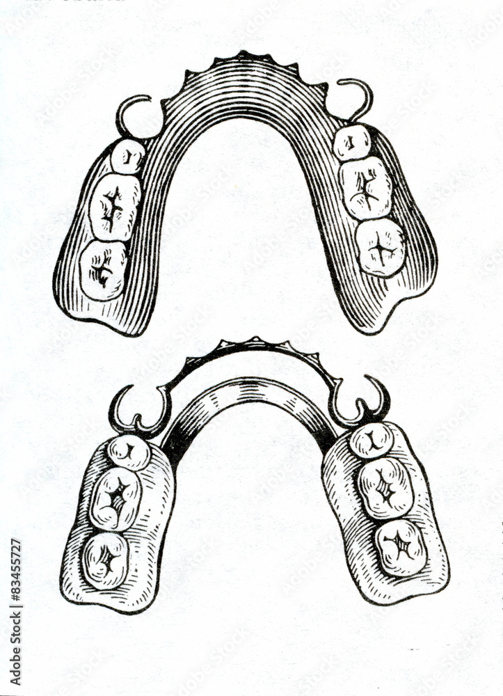 Dentures Drawing