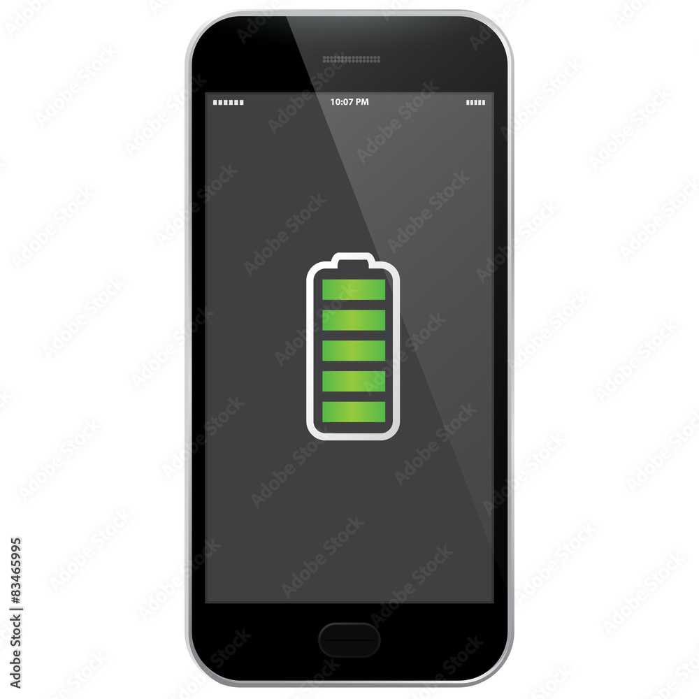 Mobile Phone - Full Battery 素材庫向量圖 | Adobe Stock