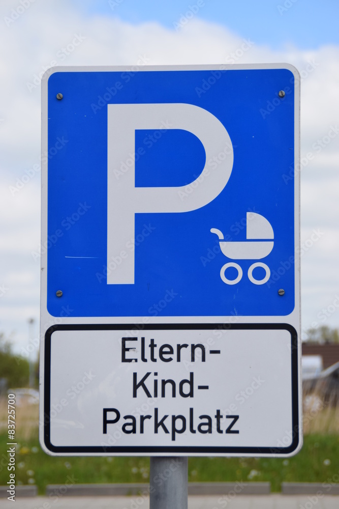 Eltern Kind Parkplatz