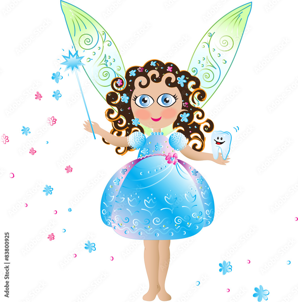 Tooth fairy Stock Vector | Adobe Stock