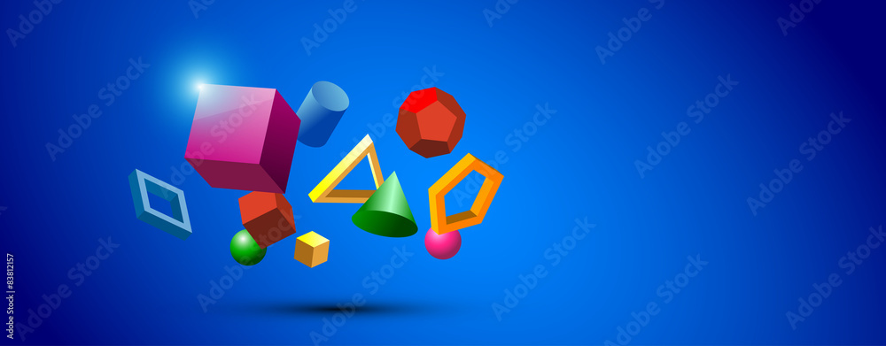 solidi, geometria, grafica, disegno, arte Stock Vector | Adobe Stock