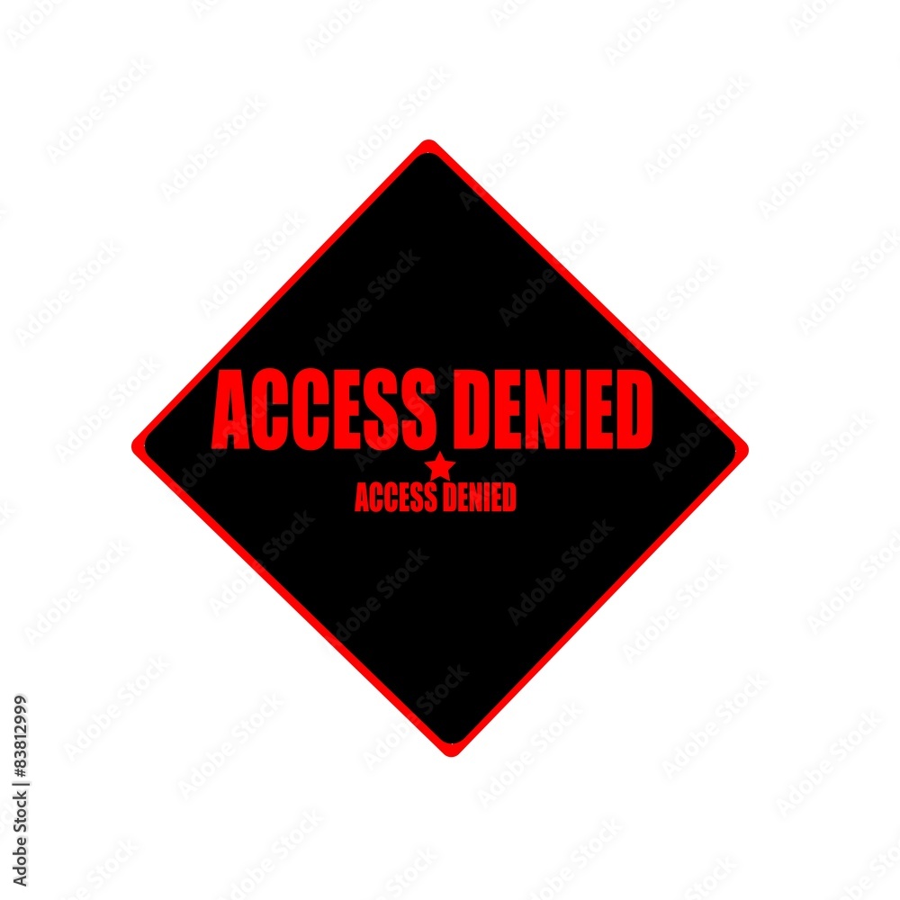access denied red stamp text on black background Stock Illustration ...
