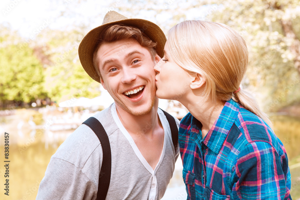 Cheek Kiss Quotes
