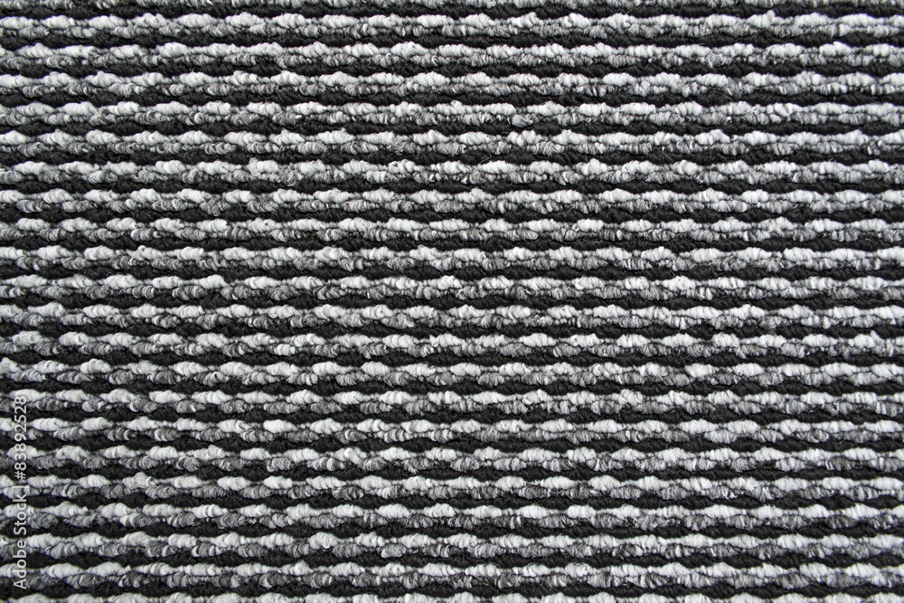 Black and white carpet texture Stock Photo | Adobe Stock