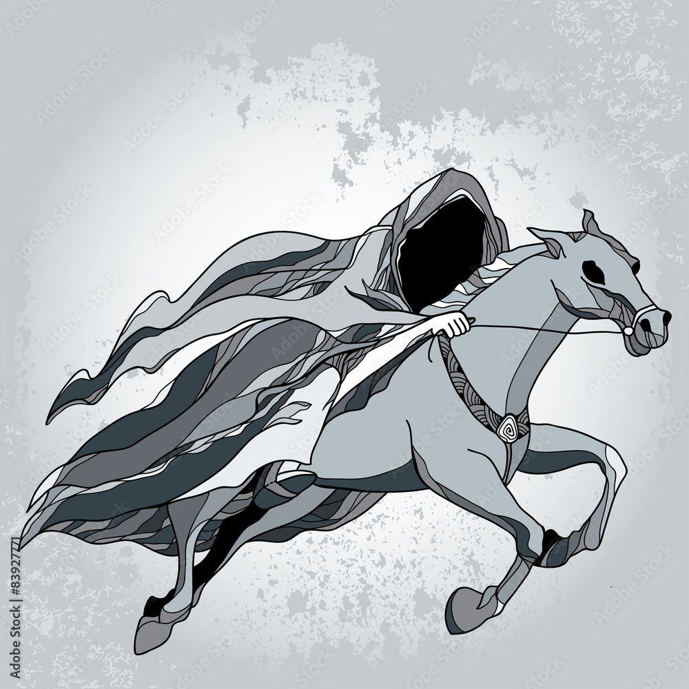 Mythological Nazgul. The series of mythological creatures Stock Vector ...