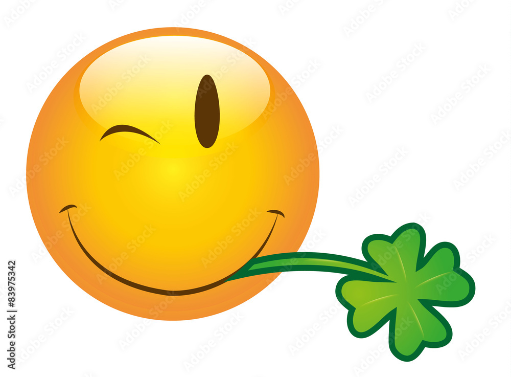 Lässig smile Stock-Vektorgrafik | Adobe Stock