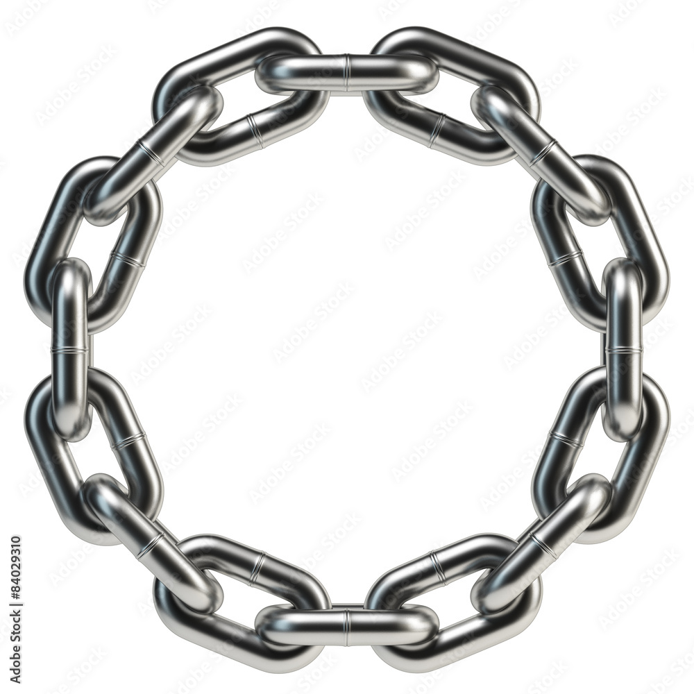 Circular chain ring Illustration Stock | Adobe Stock