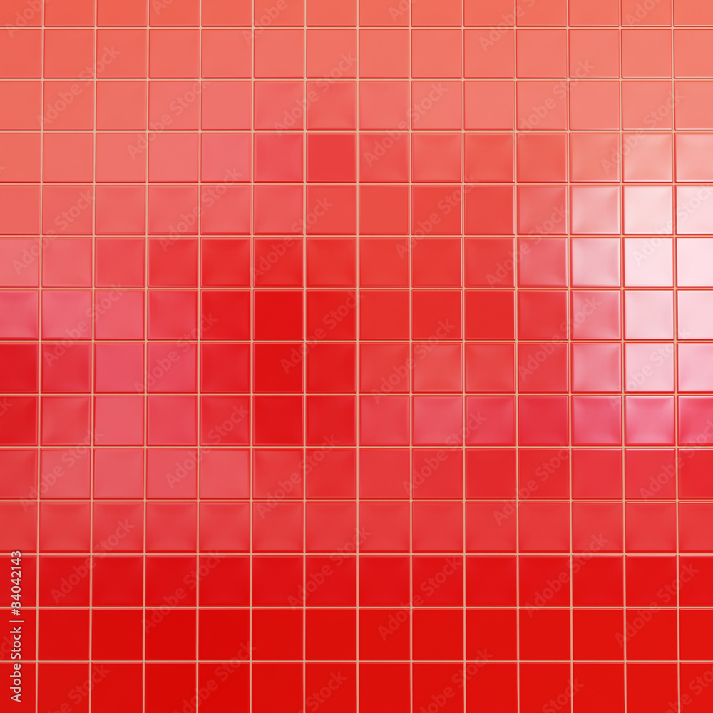 Red tiles wallpaper Stock Illustration | Adobe Stock