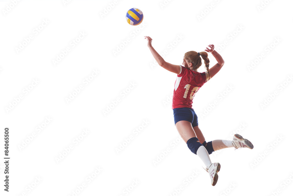 Jumping volleyball store