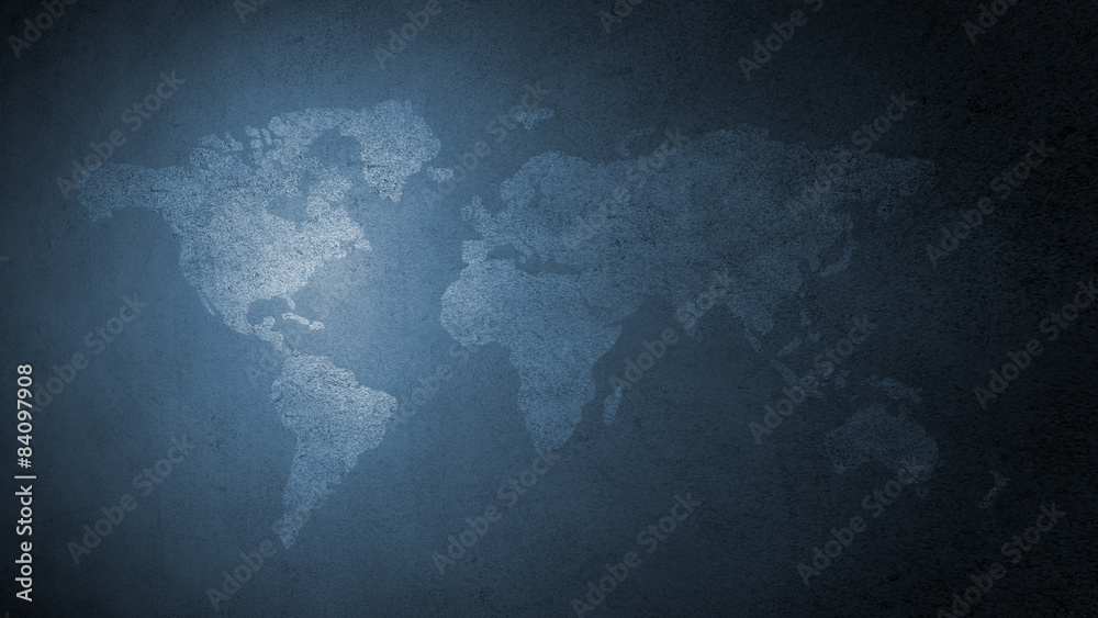 World map Stock Illustration | Adobe Stock