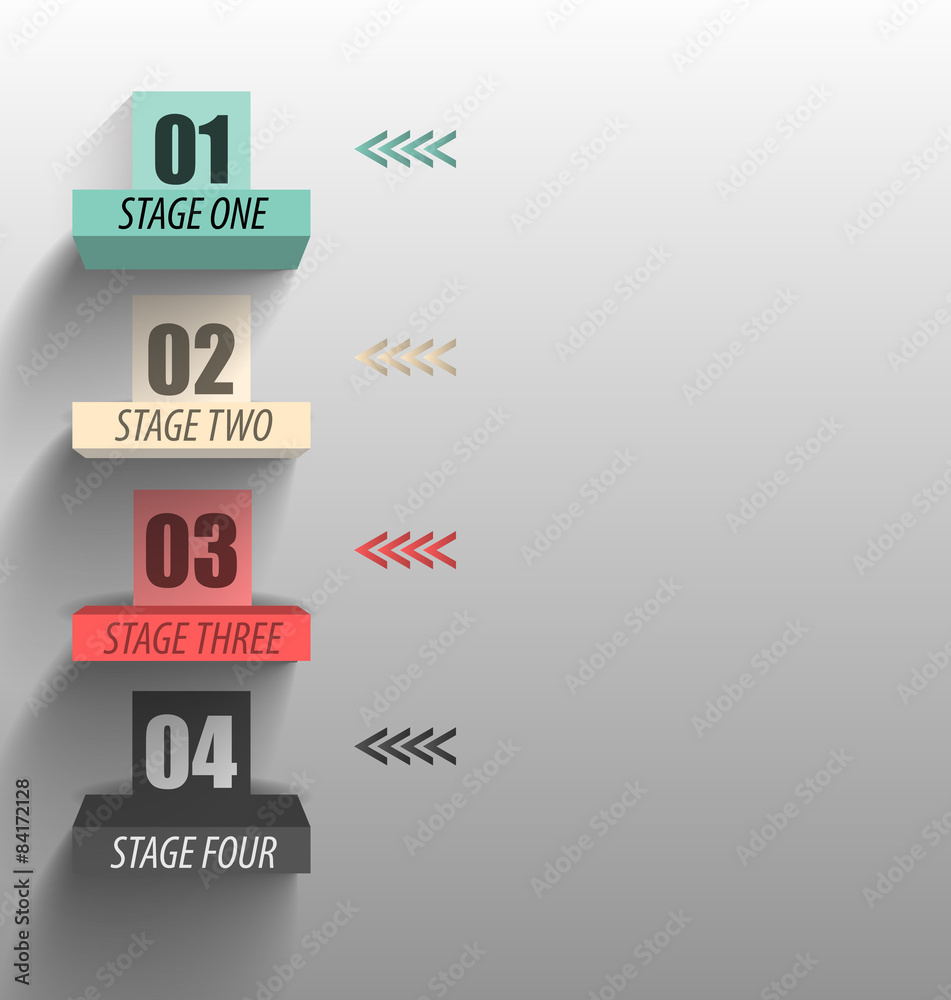 levels of your data / infographics Stock Vector | Adobe Stock