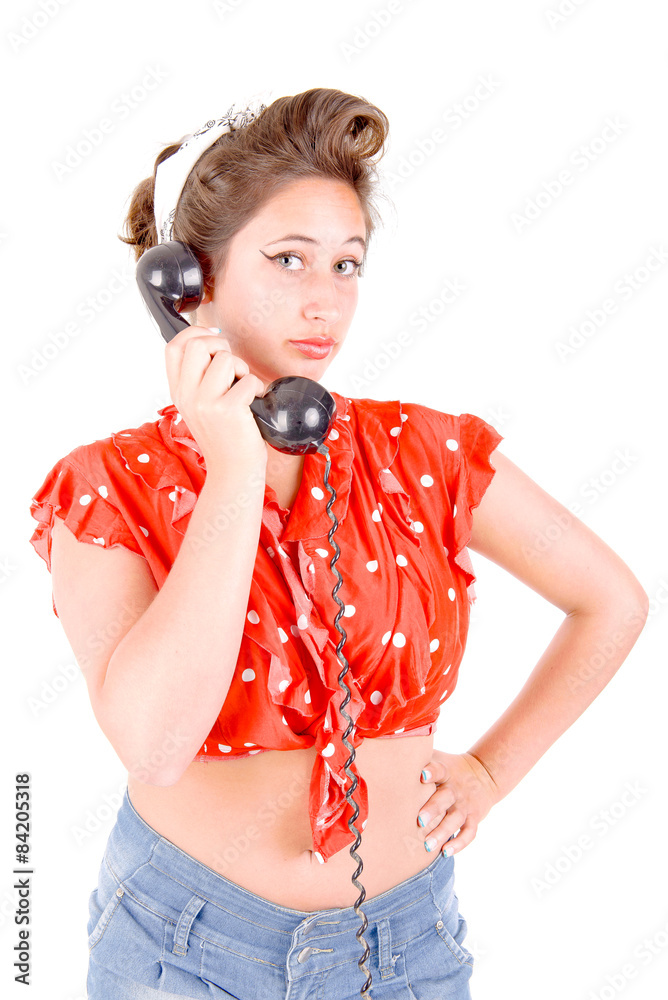 pin up Stock Photo | Adobe Stock