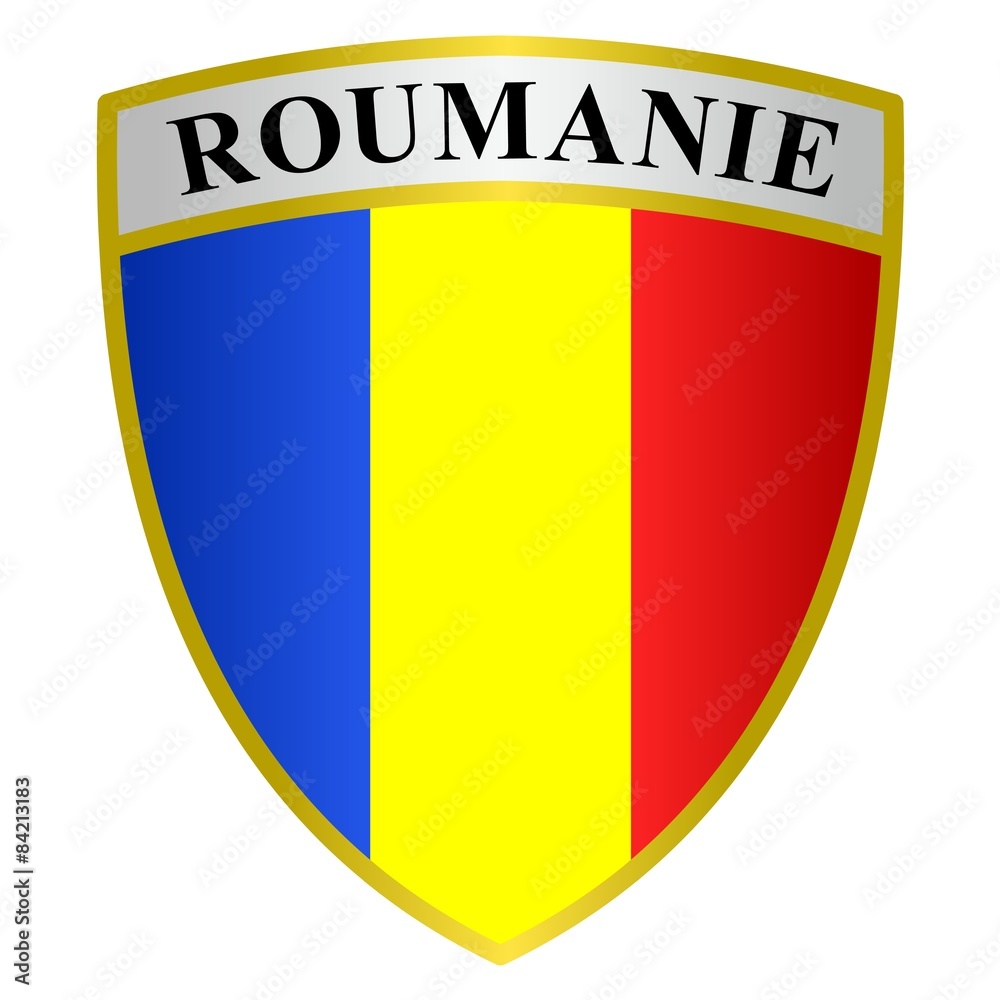 Blason Roumanie Stock Vector | Adobe Stock