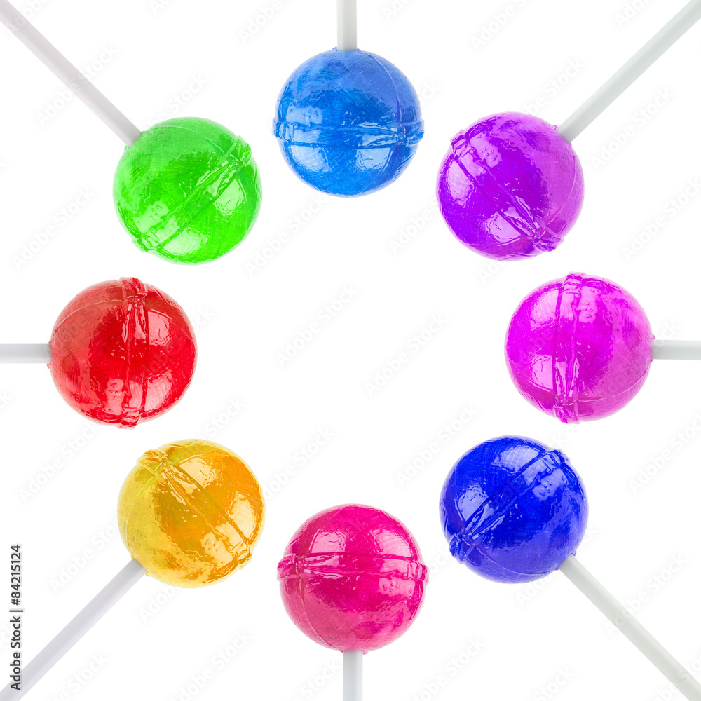 colorful lollipops Stock Photo | Adobe Stock