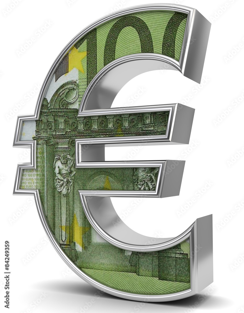 Eurozeichen Geldschein Textur Stock Illustration | Adobe Stock