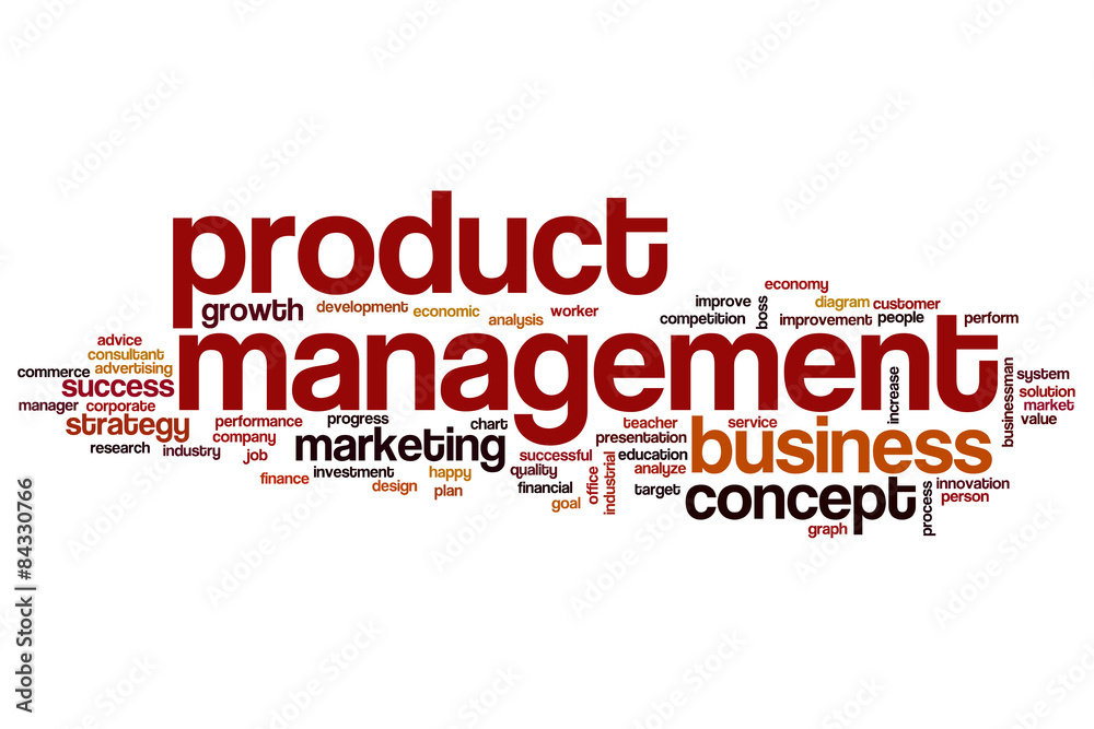 Product management word cloud concept Stock Illustration | Adobe Stock