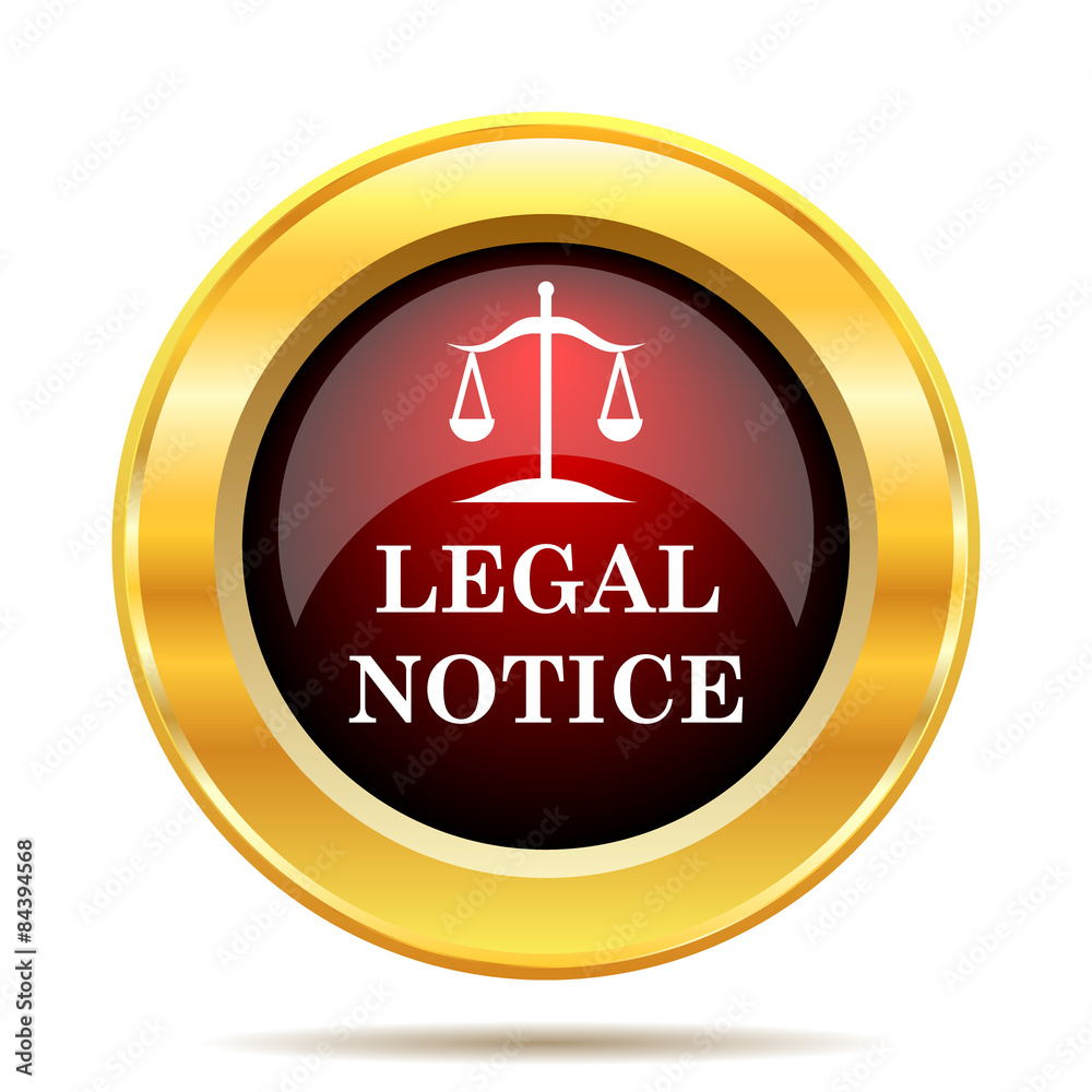Legal Notice Icon