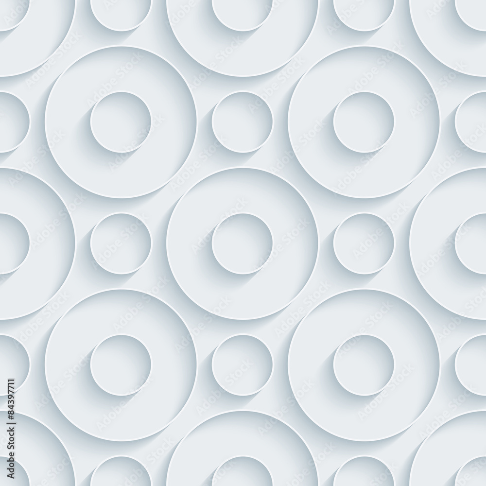 White paper with outline extrude effect. Abstract 3d seamless ...