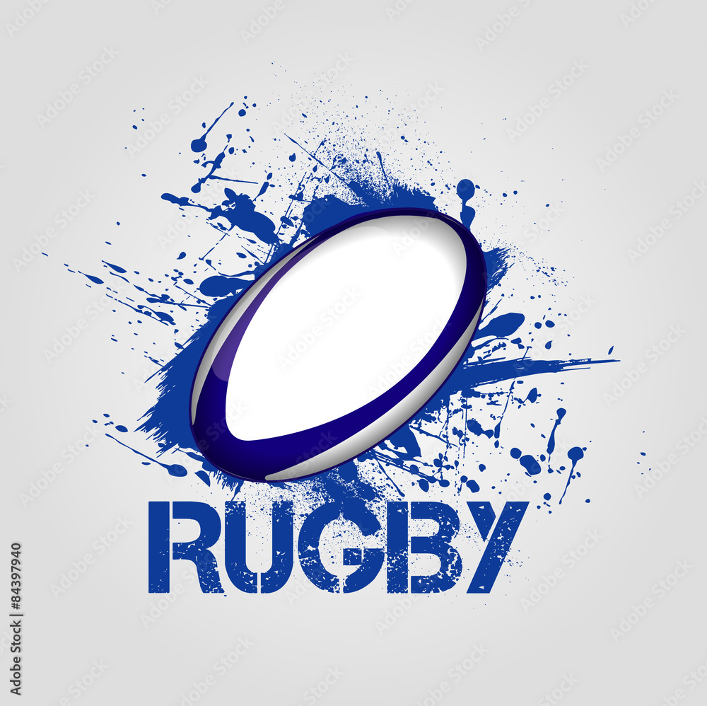 background rugby Stock Vector | Adobe Stock