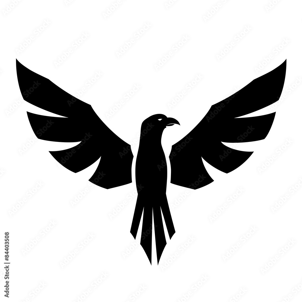 Hawk tattoo Stock Vector | Adobe Stock