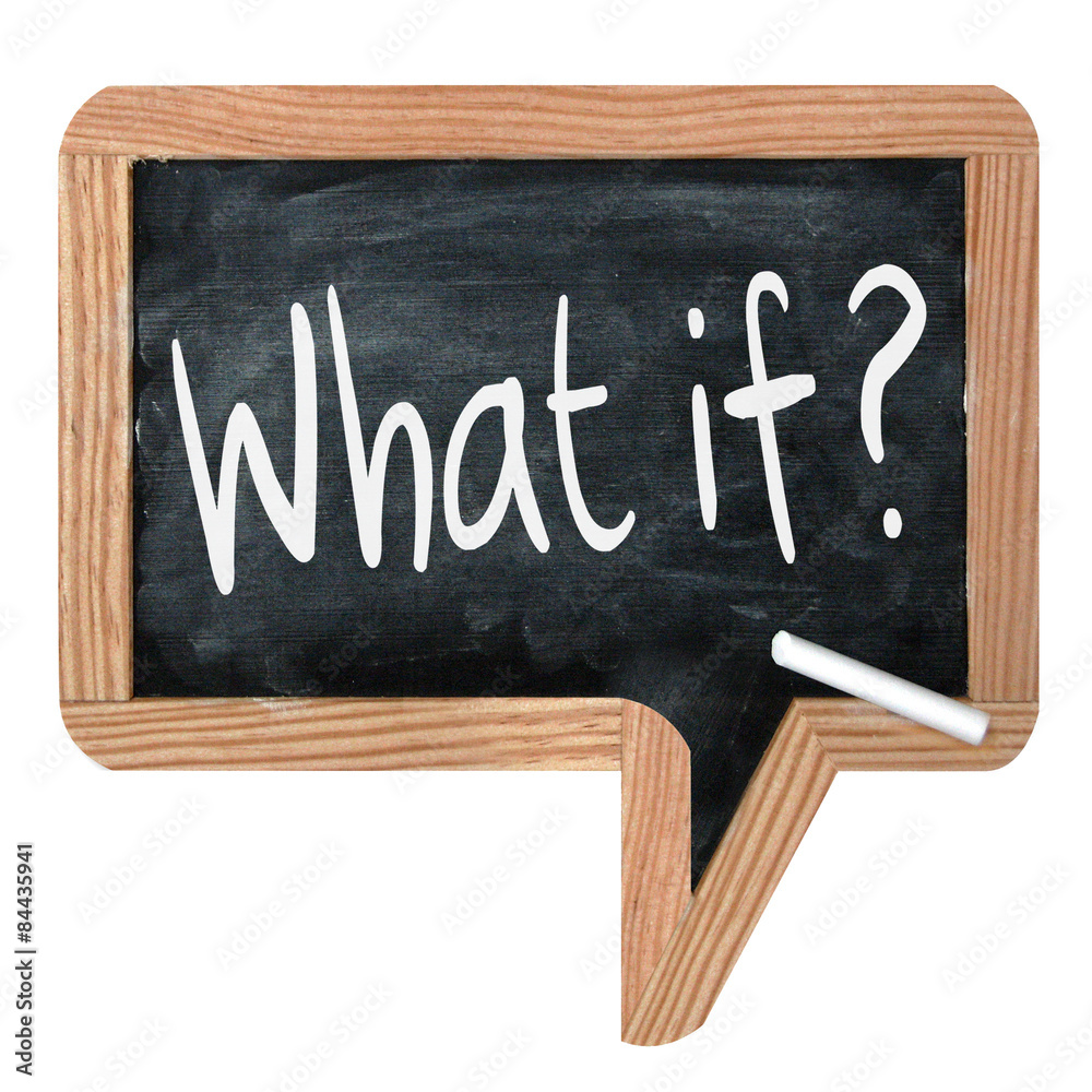 What if ? Stock Photo | Adobe Stock