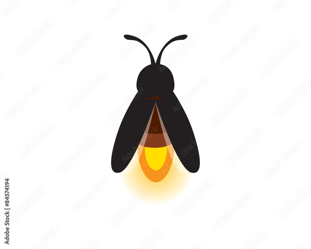 Firefly Stock Vector | Adobe Stock