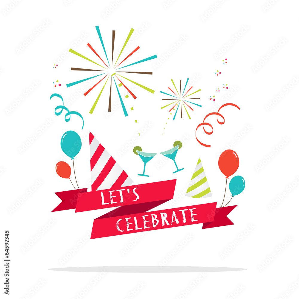 Lets Celebrate Banner Lets Celebrate Banner