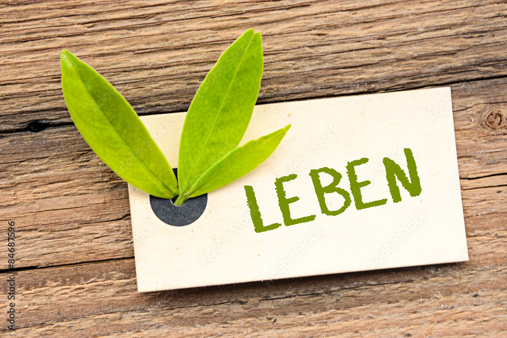 Leben Stock Photo | Adobe Stock