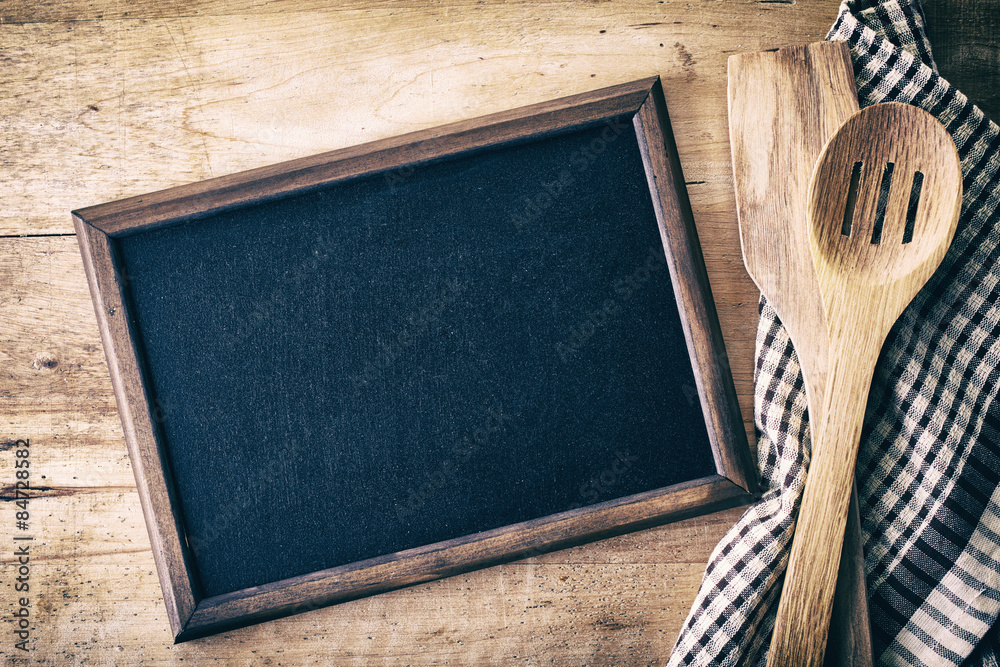 Blank blackboard Stock Photo | Adobe Stock