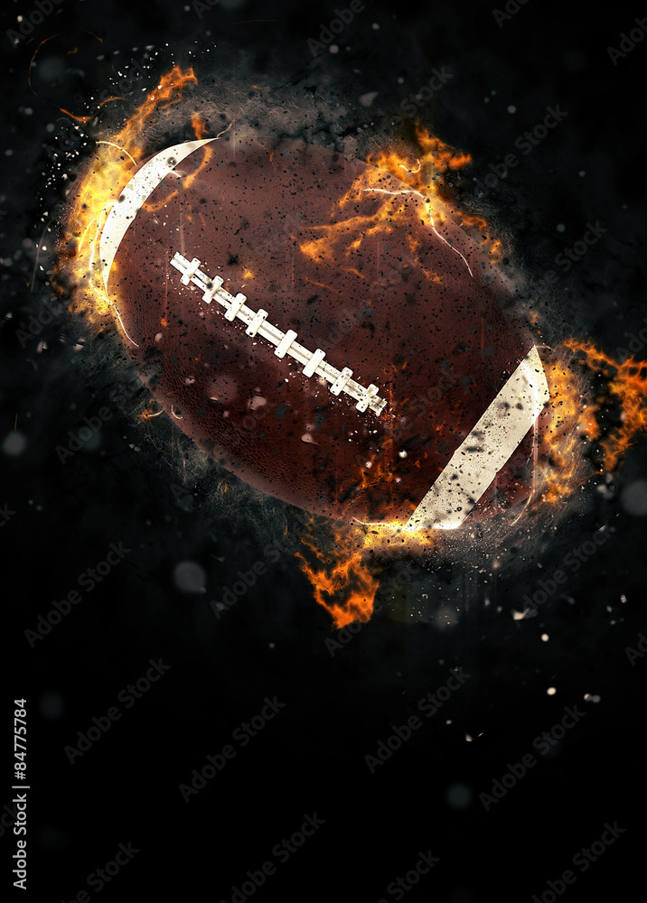 American football background Stock Illustration | Adobe Stock