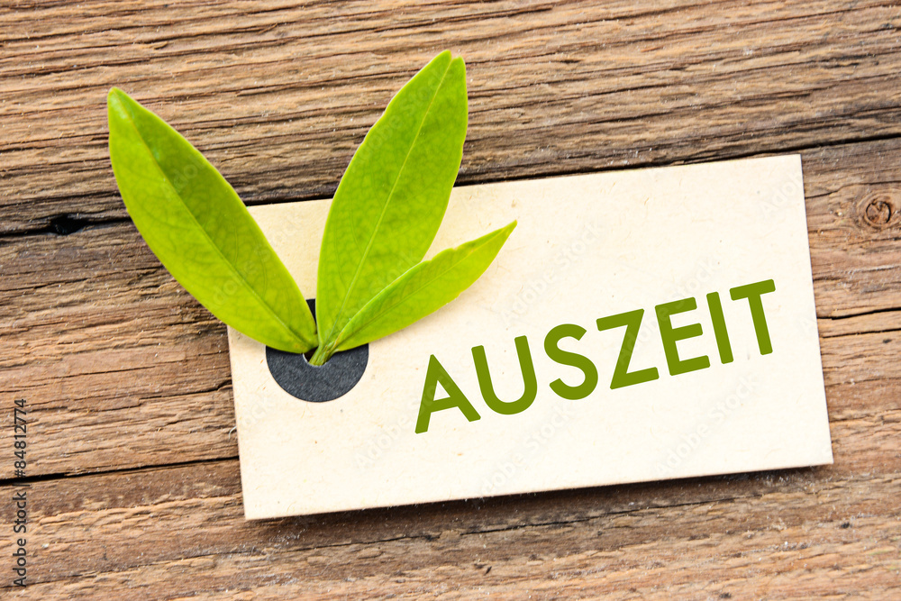 Auszeit Stock-Foto | Adobe Stock