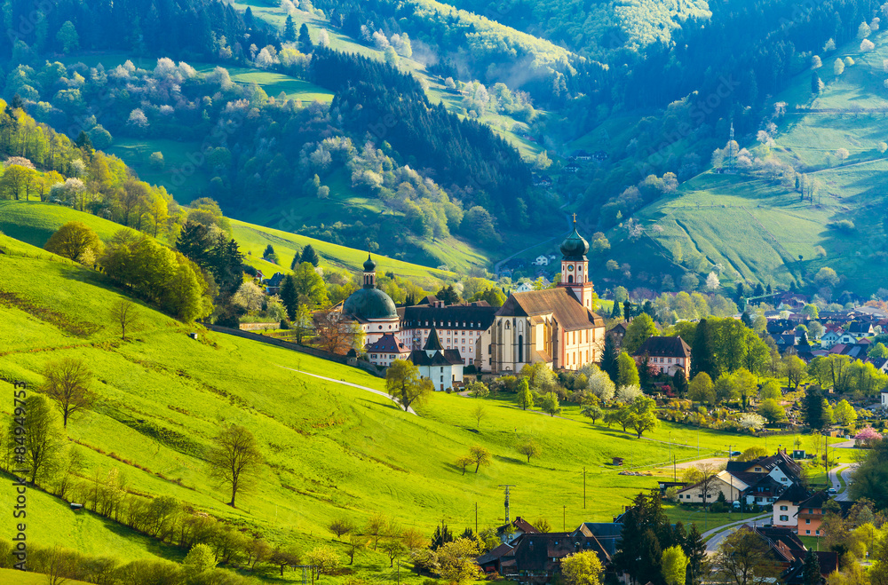 German Mountain Scene