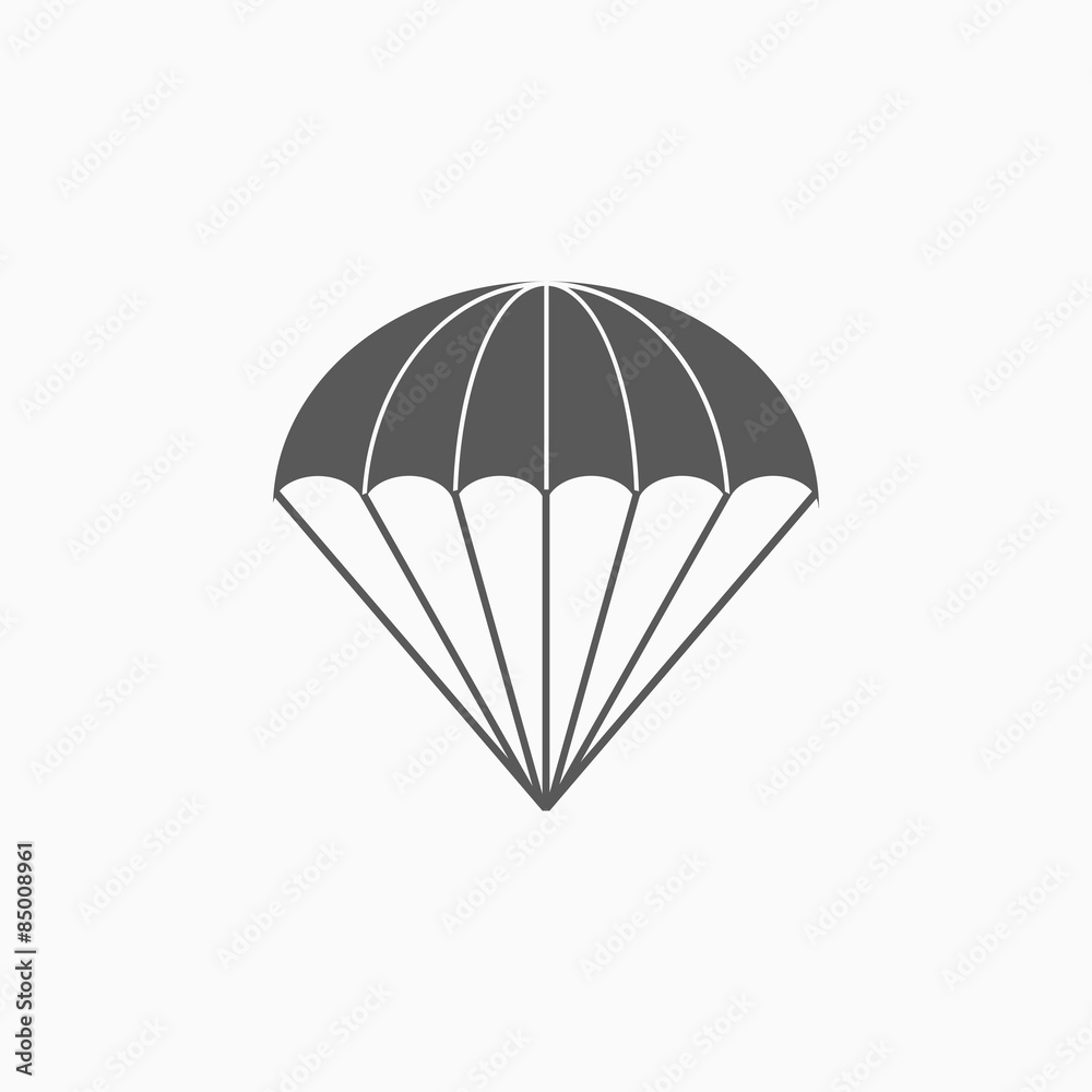 parachute icon Stock Vector | Adobe Stock