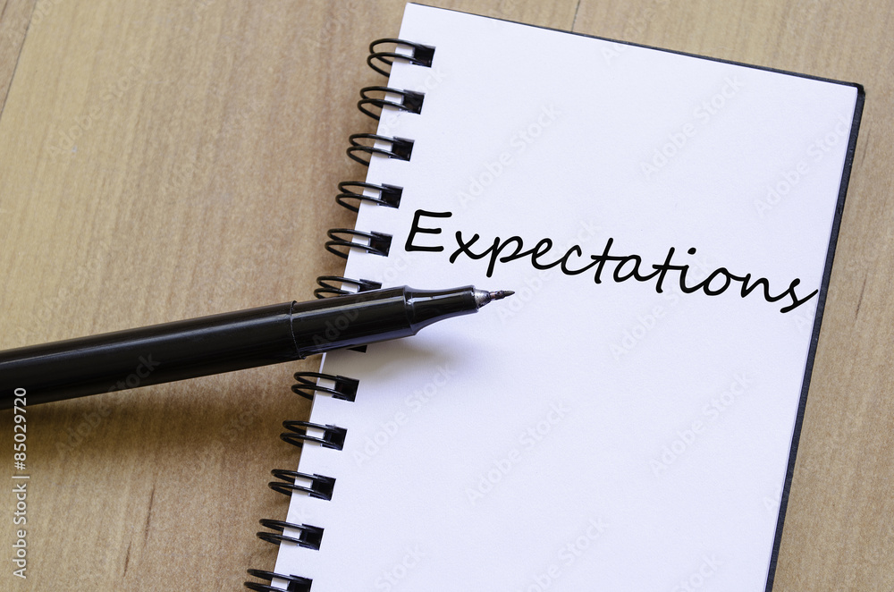 Expectations concept Stock Photo | Adobe Stock