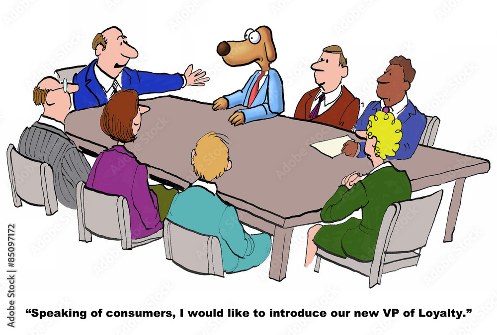 Business Meeting Cartoon