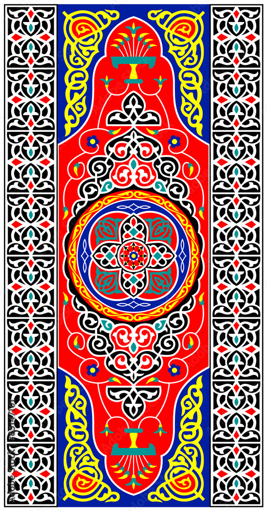 Vector Islamic Art Stock Vector | Adobe Stock