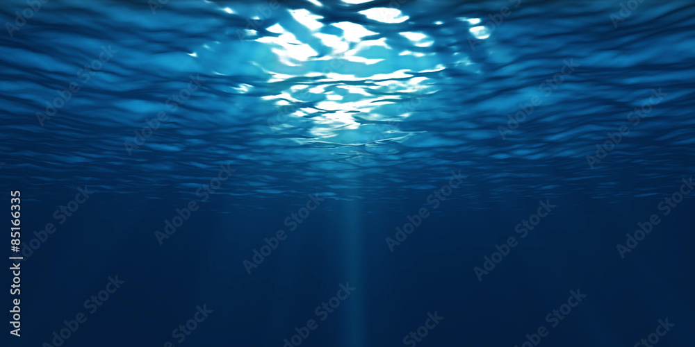 Light underwater Stock Photo | Adobe Stock