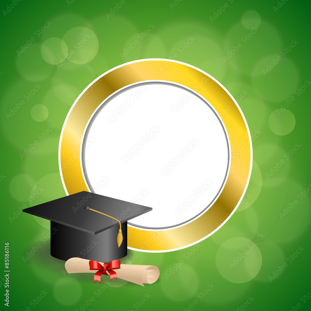 Green Diploma Clip Art