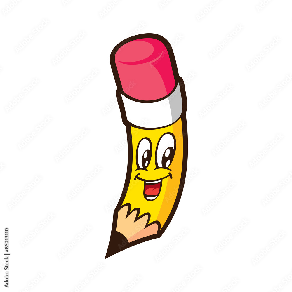 cartoon pencil suitable for back to school theme Stock Vector | Adobe Stock