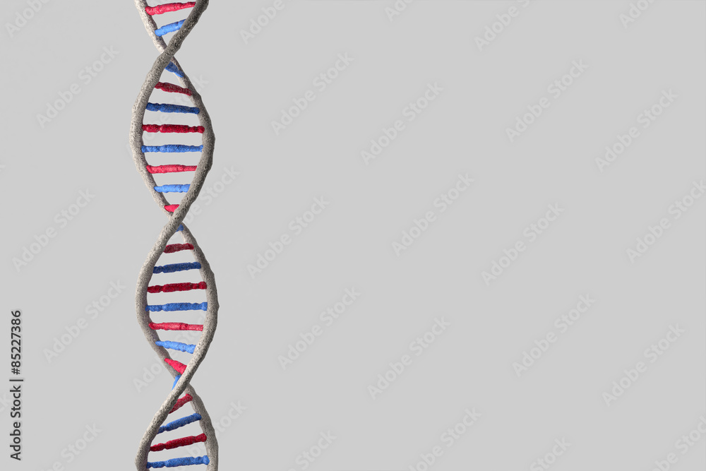 Model of DNA structure. 3d render image. Stock Illustration | Adobe Stock