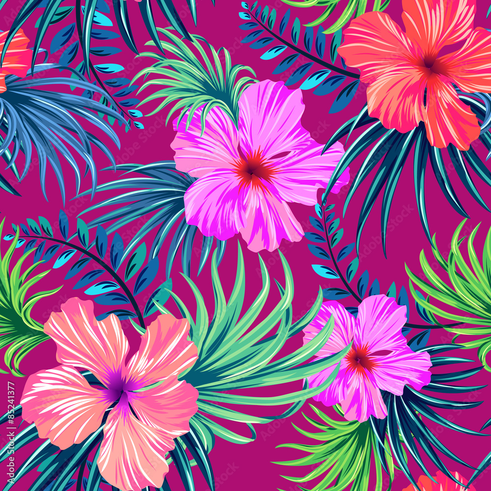 Vintage Hawaiian Pattern