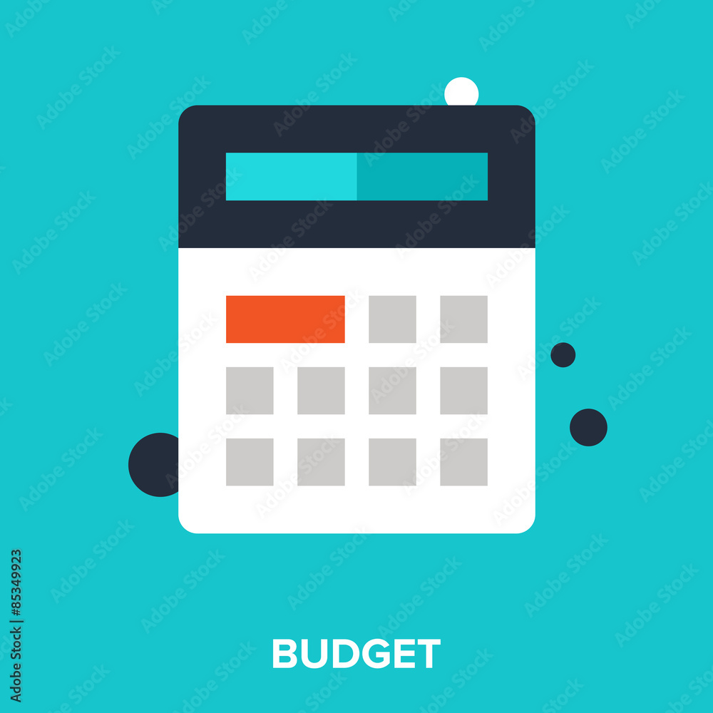 budget Stock Vector | Adobe Stock