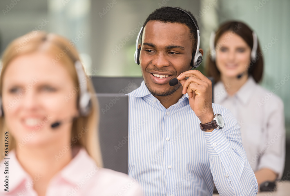 Foto de Call center do Stock | Adobe Stock