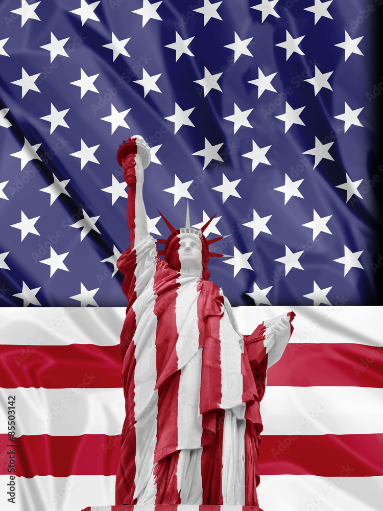 Symbols of america Stock Illustration | Adobe Stock