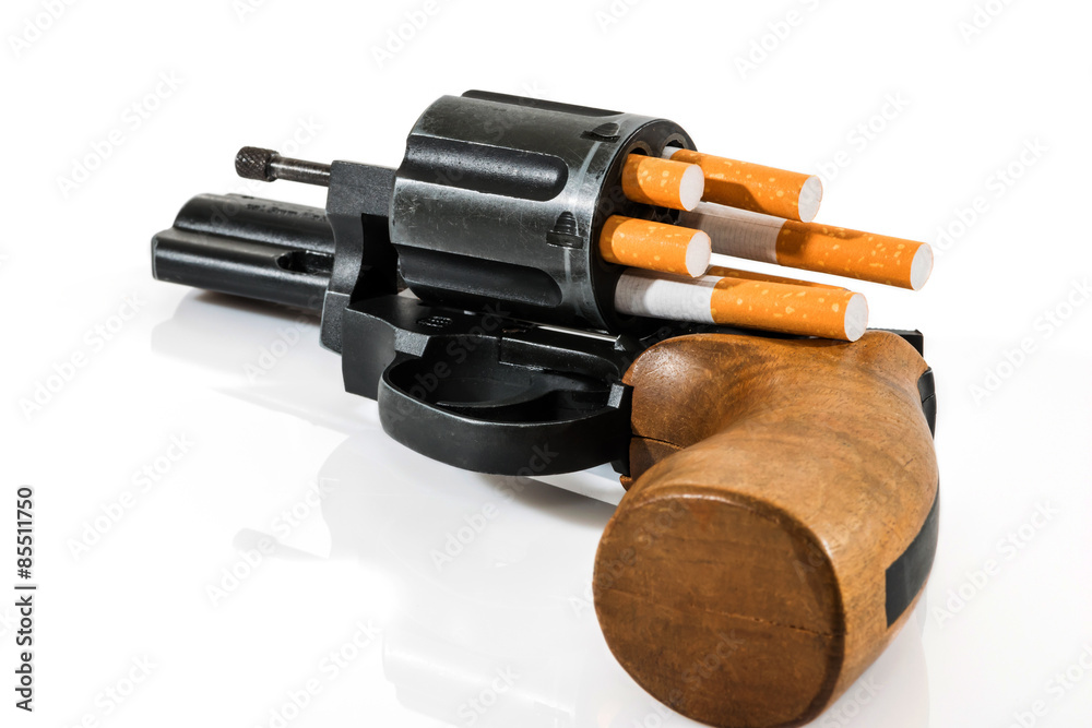 Danger cigarettes Stock Photo | Adobe Stock