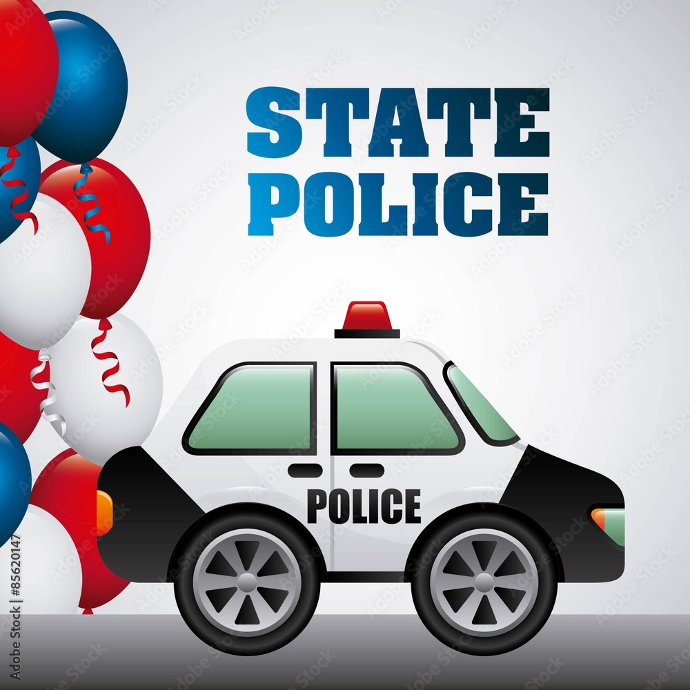 state police Stock Vector | Adobe Stock