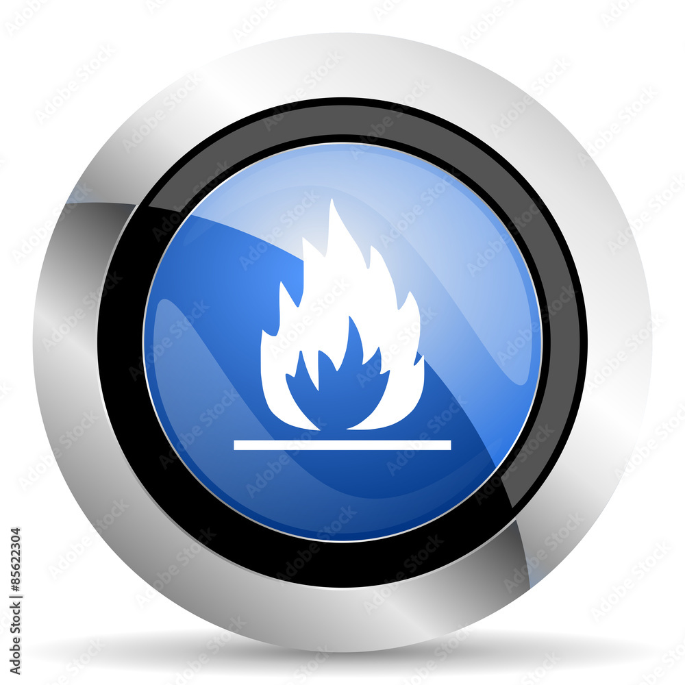 flame icon Stock Illustration | Adobe Stock