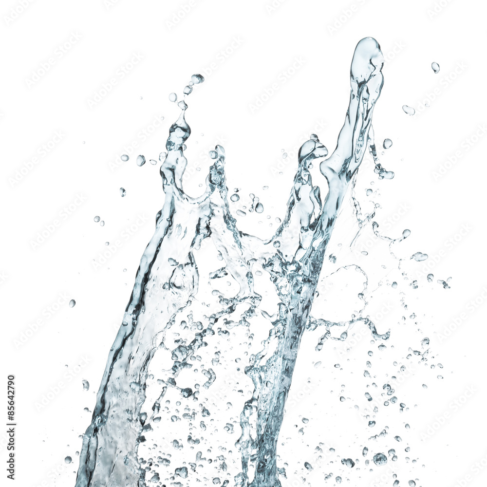 water splashing in the air Stock Illustration | Adobe Stock