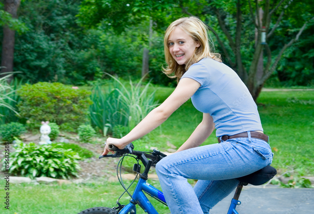 Teens Bike Riding